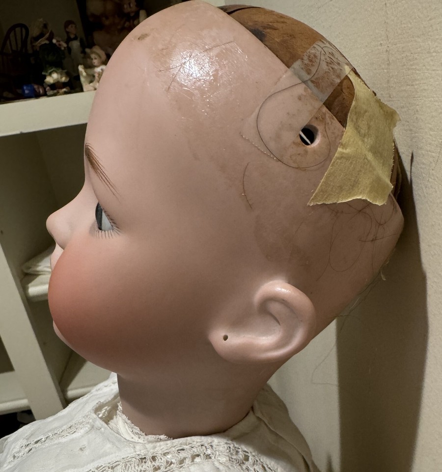 RARE Antique Simon & Halbig 1248 Mold 30" Bisque and Composition Doll ...