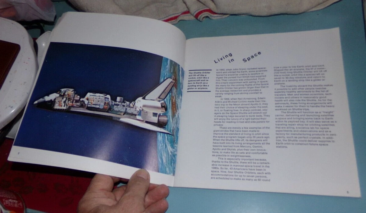 Science Book On Space Shuttle 1980