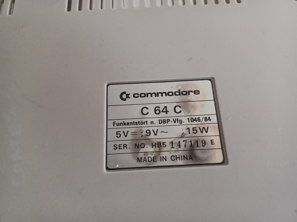 RARE TERMINATOR II Commodore 64C Computer Package - WORKING w/box | eBay