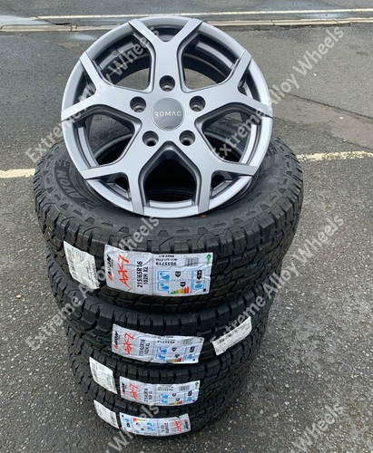 16" Gm Cobra Alloy Wheels For Opel Vauxhall Vivaro + Avon Ax7 All ...