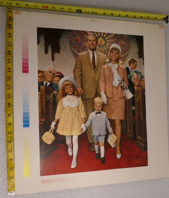 HOWARD SANDEN I LOVE MY CHURCH ART PRINT PRINTERS SAMPLE POSTER | eBay