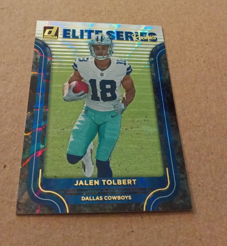 2022 Donruss Elite Series Jalen Tolbert RC ESR-26 Dallas Cowboys | eBay