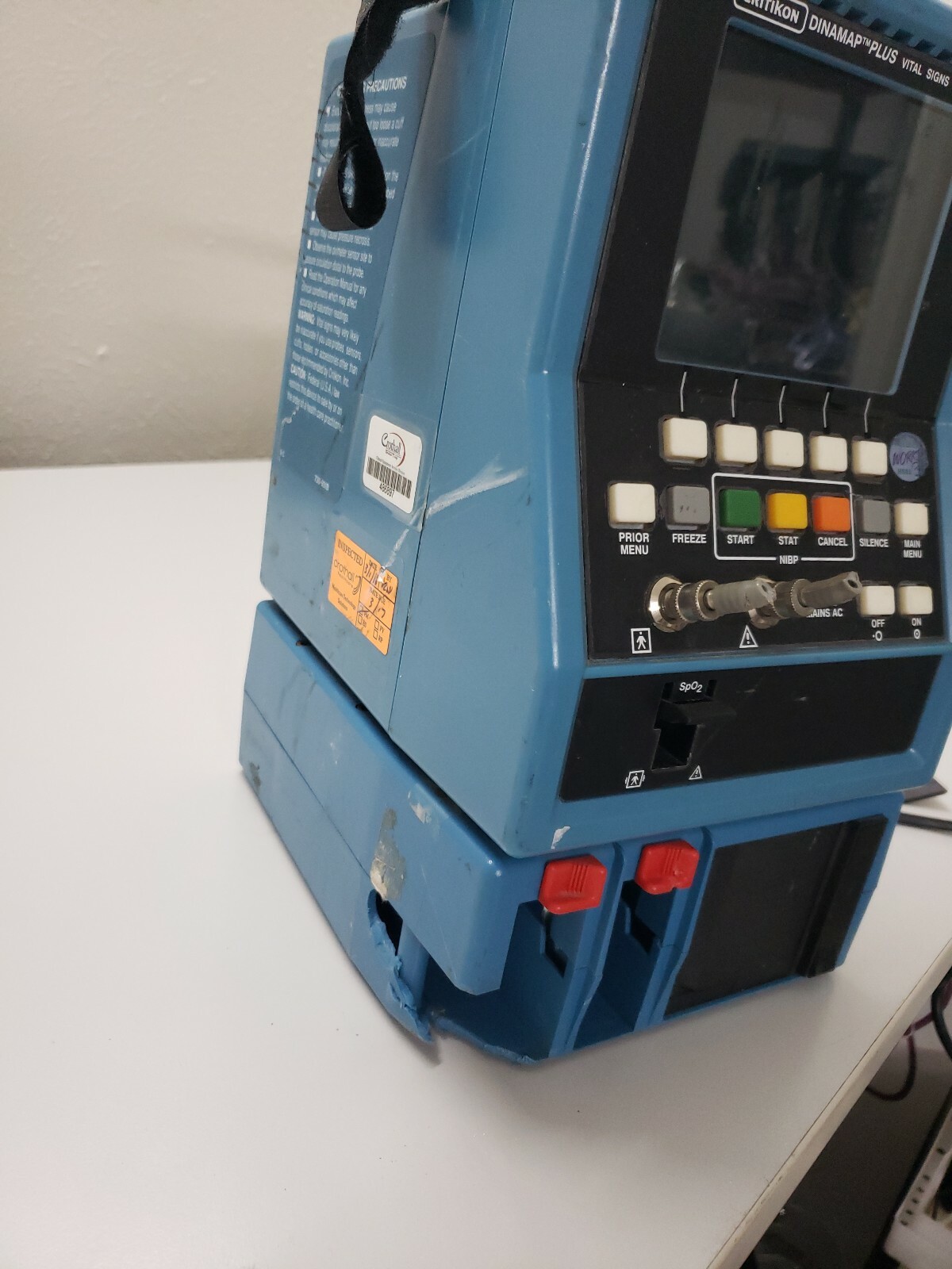 CRITIKON DINAMAP PLUS VITAL SIGNS PATIENT MONITOR | eBay