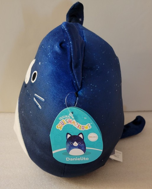 Squishmallows Danielito the Blue Stars Cat Starry Night Galaxy Plush 8 ...