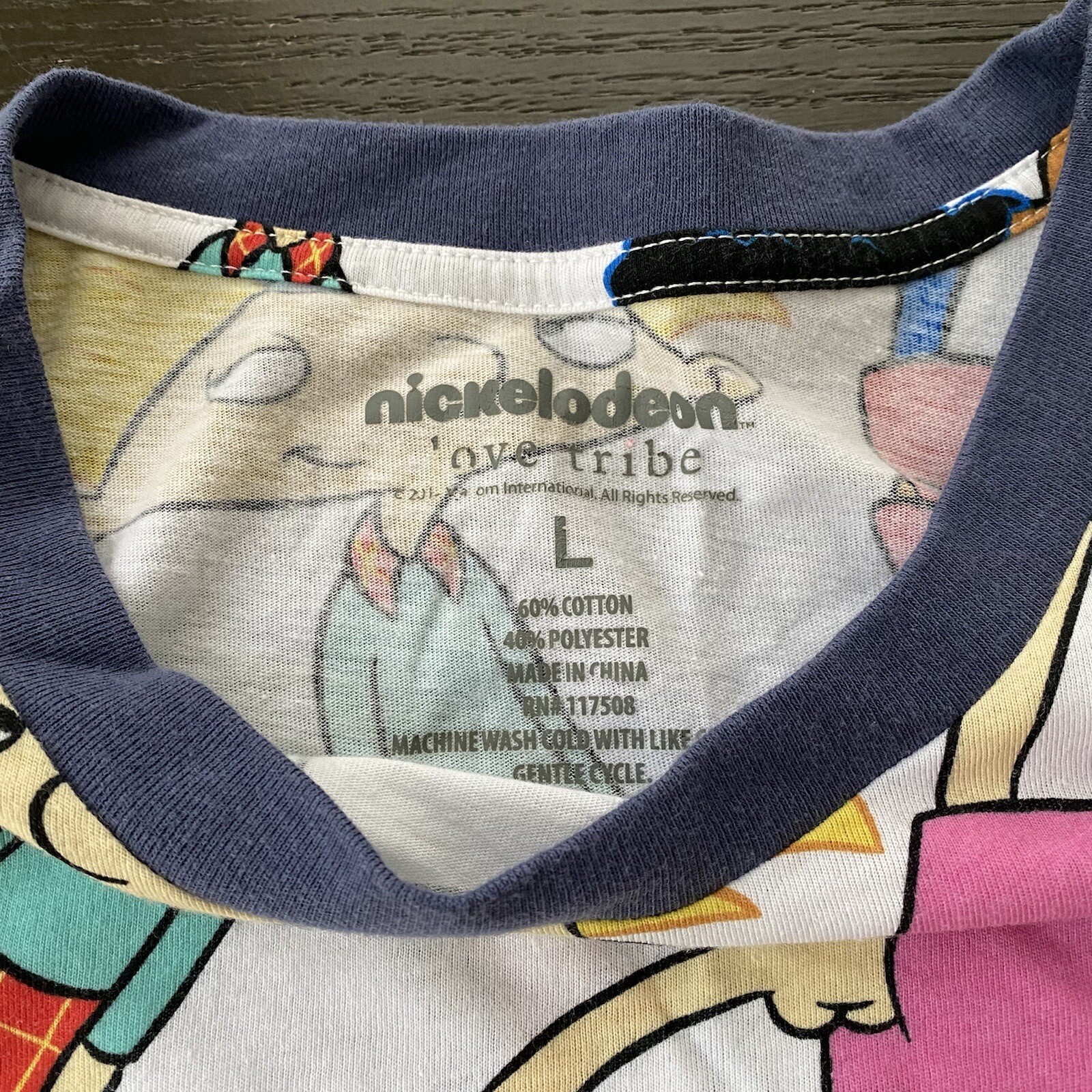 Nickelodeon Love Tribe 90s All Over Print Hey Arnold … - Gem