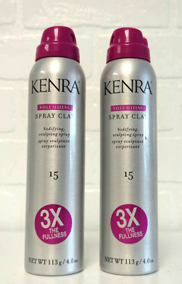 KENRA #15 VOLUMIZING SPRAY CLAY 4.0 FL OZ [ X 2 BOTTLES ] | eBay