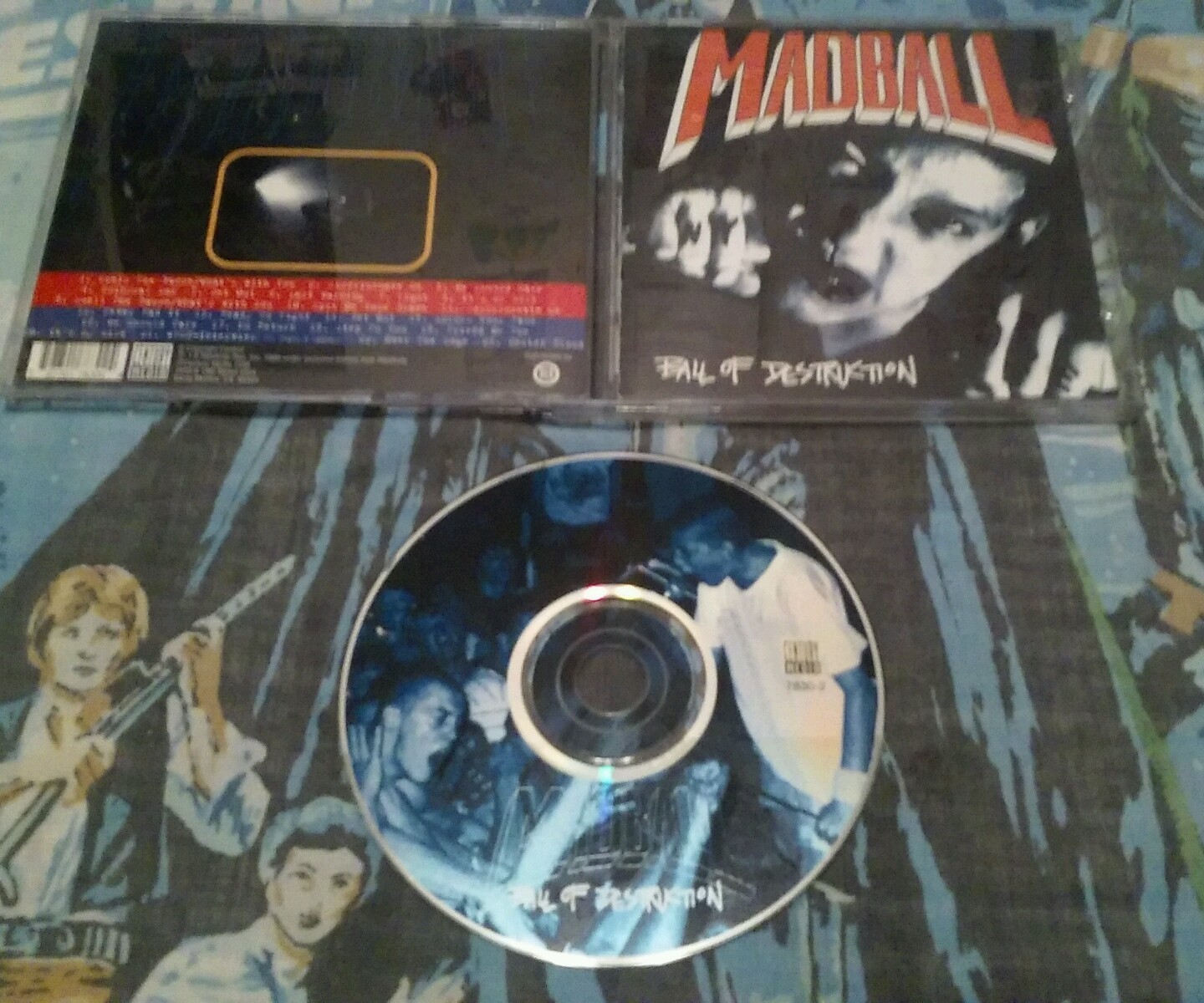 MADBALL BALL OF DESTRUCTION CD nyhc sick of it all cro-mags agnostic ...