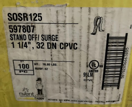 nVent CADDY SOSR 1-1/2 in. Pre-Galvanized Steel Surge Restraint Stand ...