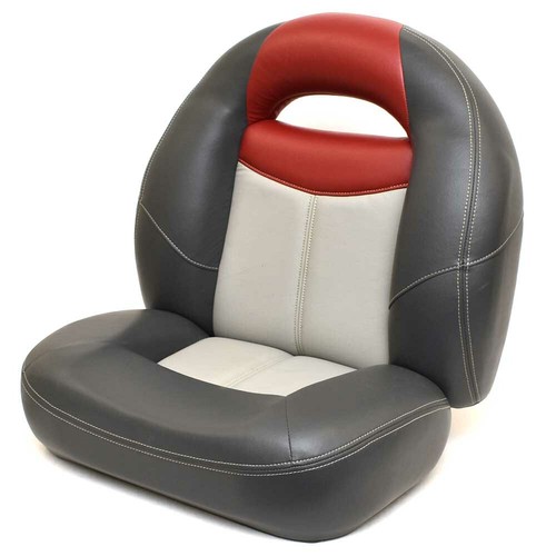 Wise Boat Compact Bucket Seat 8WD1451-859 | Bass Gray / Red Vinyl | eBay