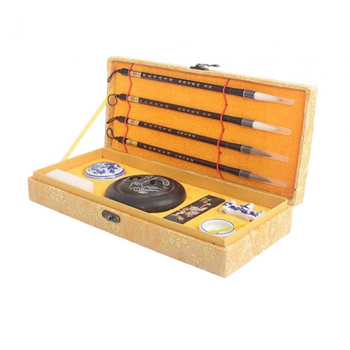 Calligraphy Writing Painting Set Chinese Brushes Ink Mixing | eBay ...