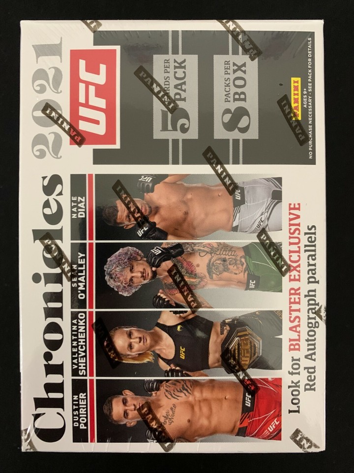 2021 Panini Chronicles UFC Blaster Box SEALED, IN HAND, READY TO SHIP ...