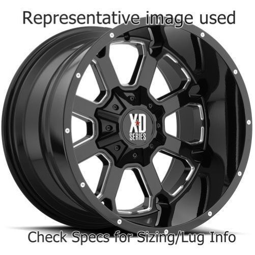 XD Wheels XD825 Buck 19 9x20 Gloss Black Milled Rim for sale online | eBay