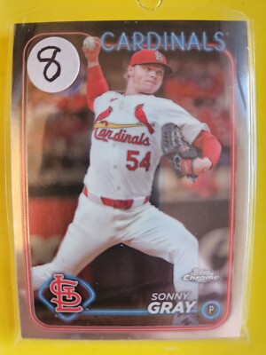 (8) 2024 Topps Chrome #143 Sonny Gray Lot - St. Louis Cardinals | eBay