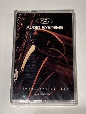 New/Sealed - Vintage Genuine Ford Audio Systems Demonstration Demo ...