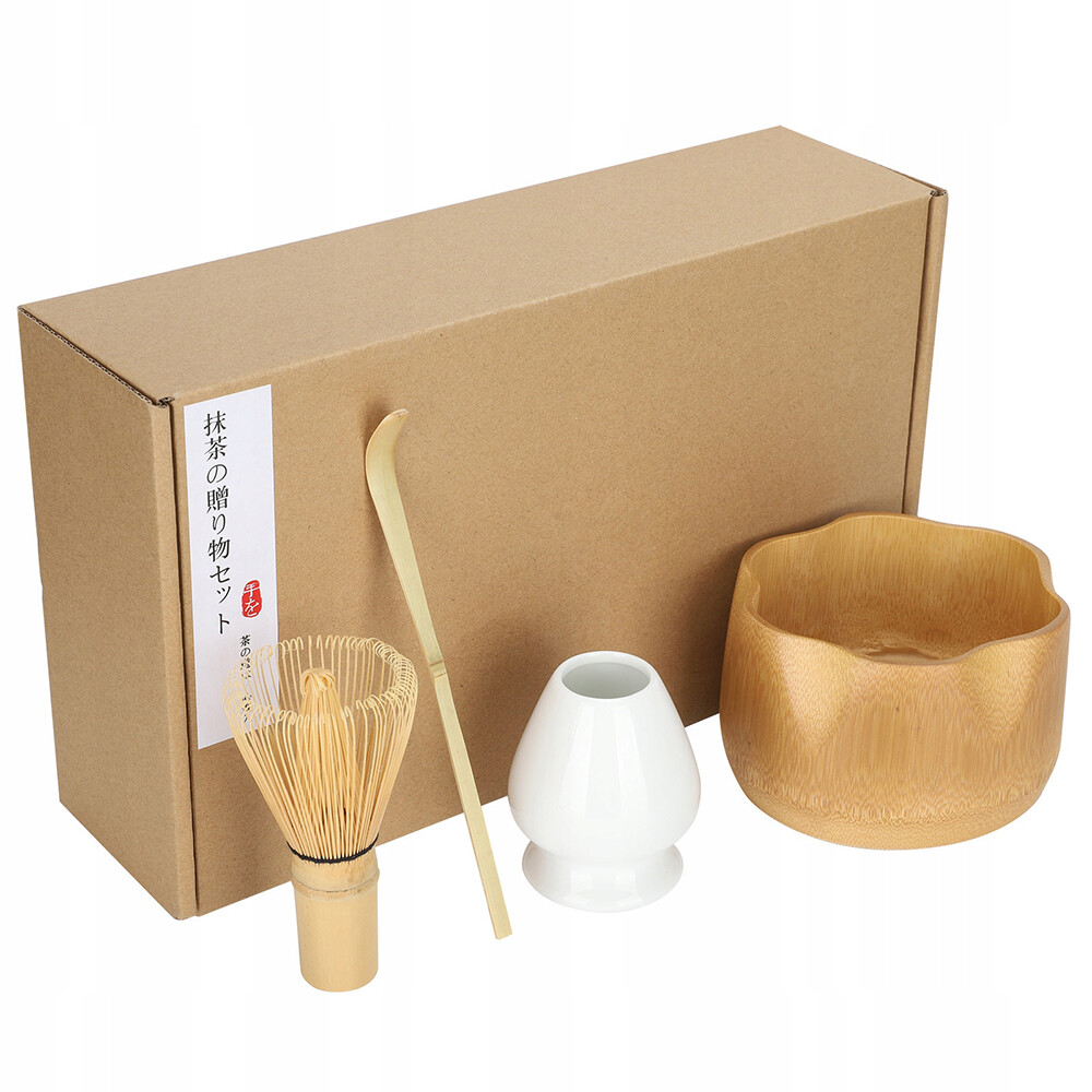 4 Pcs Tea Whisk Set House Hold Tea Making Tool Matcha Tea Maker ...