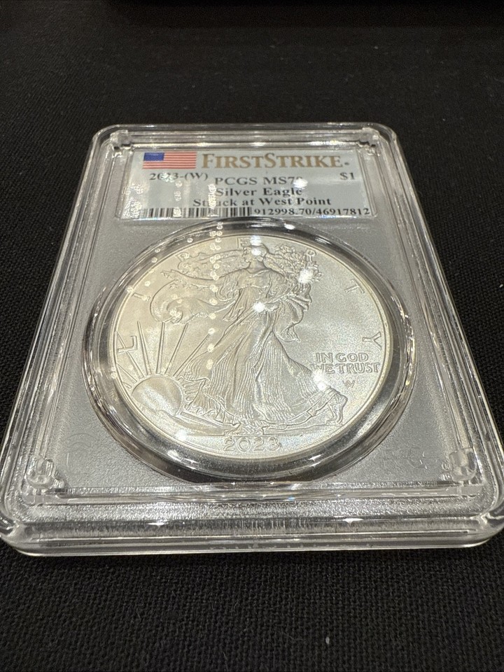2023 (W) Silver Eagle PCGS MS70 Struck at West Point | eBay