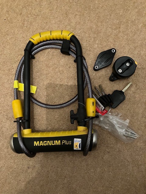 Halfords Magnum Plus bike lock | eBay UK