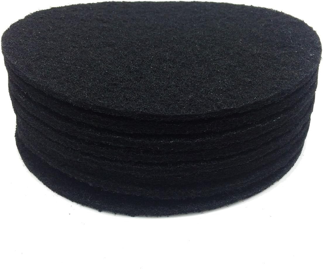 7.25" Round Compost Bin Charcoal Filters – Replacement Carbon Discs for ...