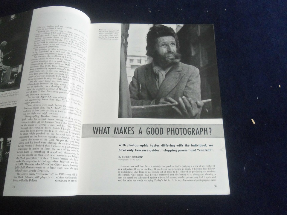 1956 FEBRUARY ART PHOTOGRAPHY MAGAZINE - NICE PHOTOGRAPHS & STORIES ...