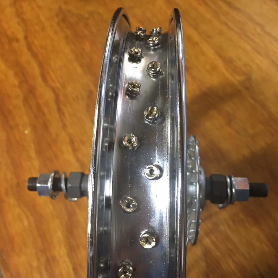 BICYCLE WHEEL SUPER STRONG HEAVY DUTY 12" INCH 52 SPOKES | eBay