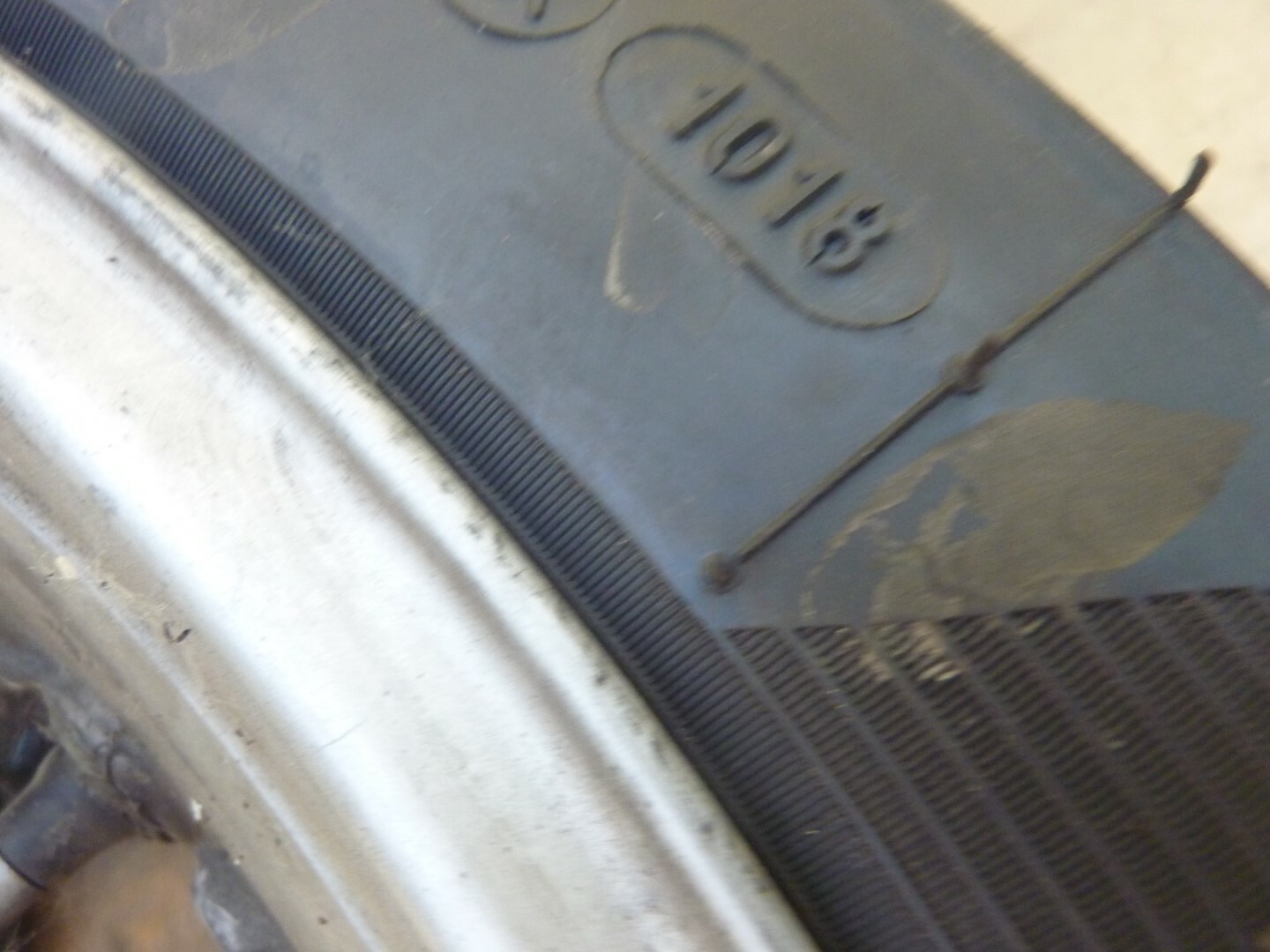 1988 Honda Hawk Gt 650 Nt650 Rear Wheel Back Rim W Tire #C4 | eBay