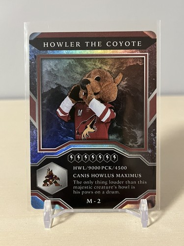 2021-22 Upper Deck MVP Mascot Gaming Cards #M2 Howler The Coyote NHL ...