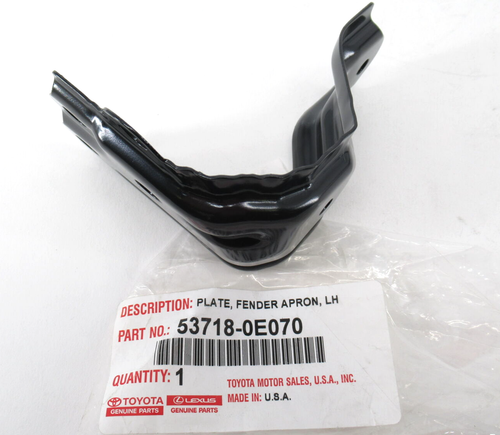 Genuine OEM Toyota 53718-0E070 Driver LH Fender Mount Bracket 2014-19 ...