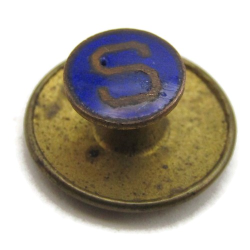Antique Letter S Tiny Pin Screwback | eBay