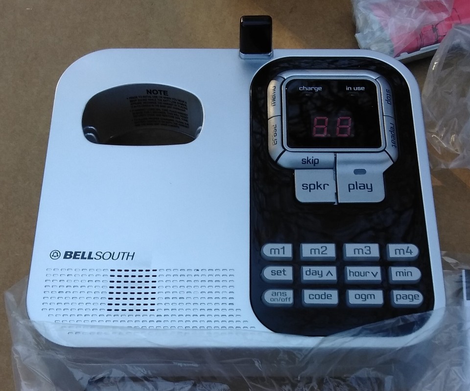 BellSouth 2.4GHz Cordless Phone with Answering System (GH9492SL) | eBay