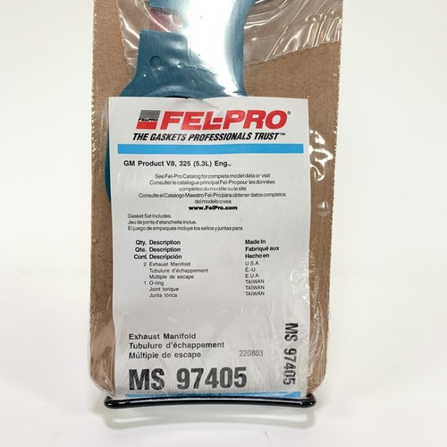Fel-Pro MS 97405 Exhaust Manifold Gasket Set For GM 5.3L V8 | eBay