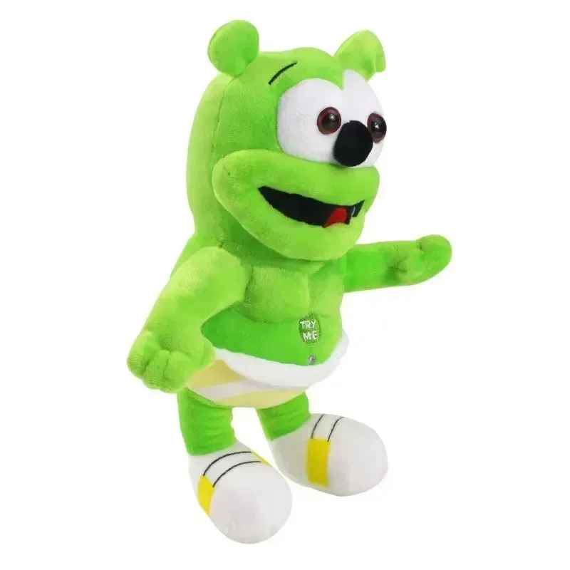 30cm Singing Gummy Bear Plush Toy with Music Sound Stuffed Doll for ...