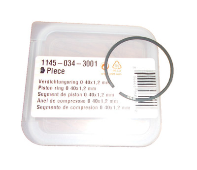 Stihl MS201TC Piston Ring 40mm x 1.2 OEM 1145-034-3001 MS201C 201 T C # ...