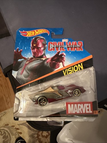 2015 Hot Wheels Marvel Civil War Vision | eBay
