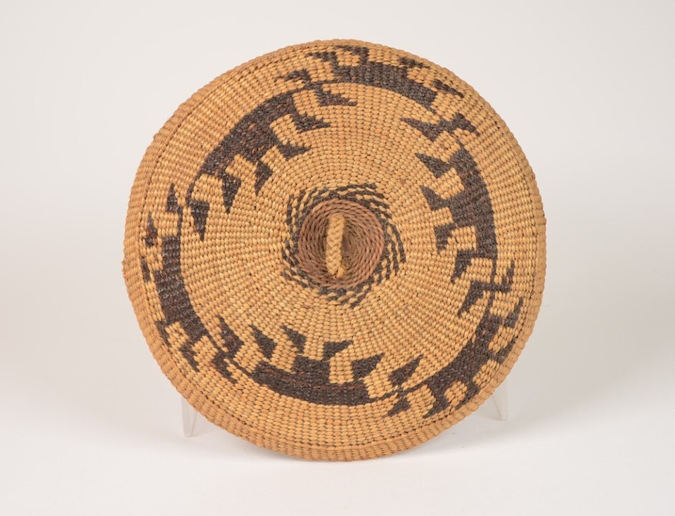Yurok Basket with Lid | eBay