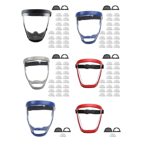 Face Shield Mask Anti Fog Protective for Grass Cutting Work Unisex ...