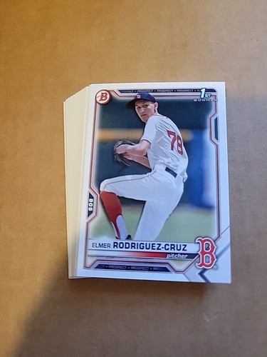 Elmer Rodriguez Cruz 25 Ct Topps Bowman Baseball Card Lot | eBay