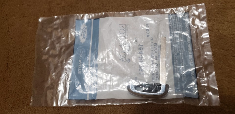 20-23 Lincoln Key FOB Top, PEPS G5 Uncut Shank, Chrome &Black, Rotunda ...