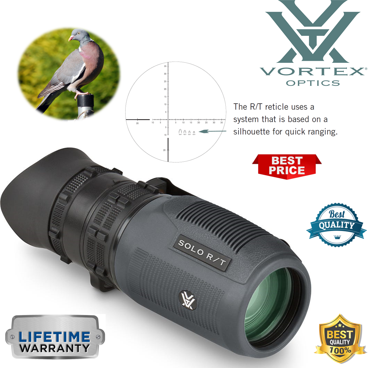 Vortex Solo R/T 8x36 Tactical Monocular (SOL-3608-RT) for sale online ...