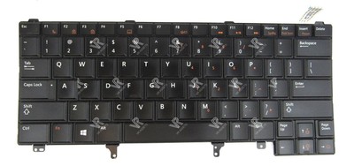Dell Latitude E6230 E6430 US Keyboard Black PK130LY1G00 NSK-DVCBC JD6K8 ...