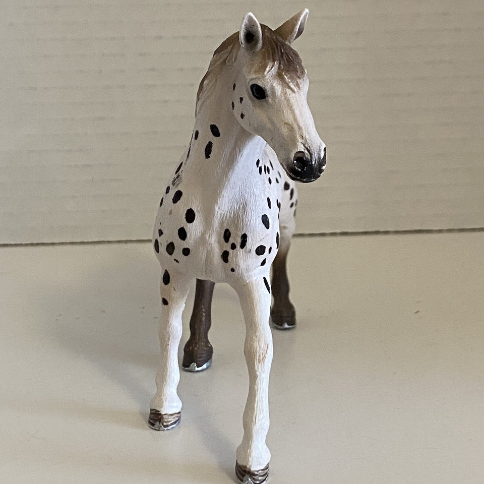 Schleich KNABSTRUPPER Appaloosa Stallion Horse Figure | eBay