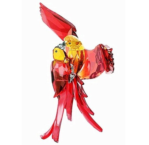 Swarovski Crystal Paradise Parrots Red 5136809 Figurine w/Box Height: 6 ...