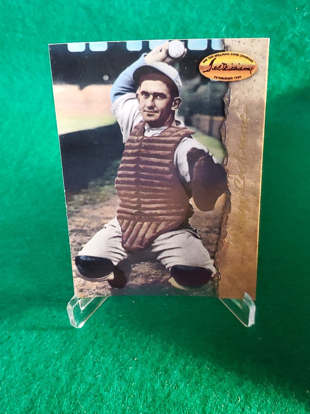 1994 Ted Williams Card Company Mickey Cochrane Gordon Cochrane #65 HOF ...