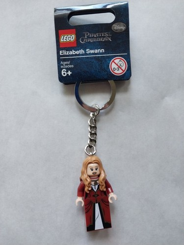 Lego Disney Pirates of the Caribbean Elizabeth Swann Key Chain New | eBay