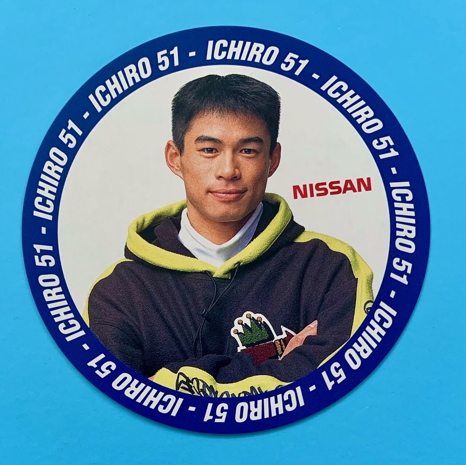 Not For Sale Ichiro Suzuki Nissan MLB Pre Rookie Playing Card Japan ...