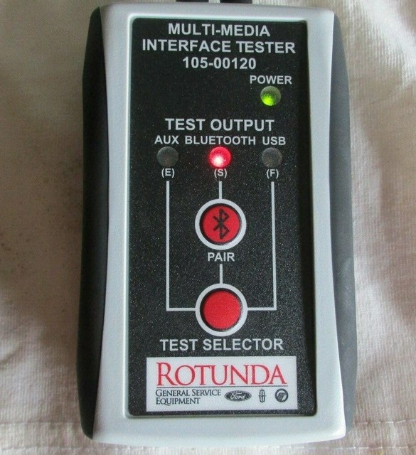 Rotunda OTC 105-00120 Ford Multi-media Interface Tester Tool for sale ...
