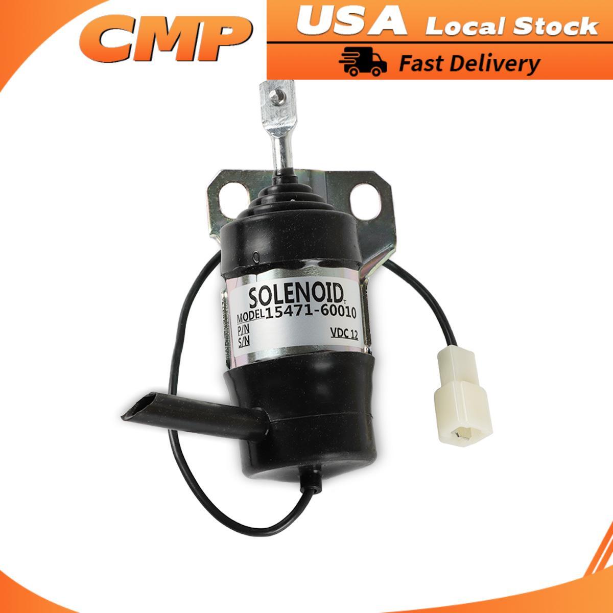 Fuel Solenoid Fuel Shutoff Solenoid 12V For Kubota Engines ...