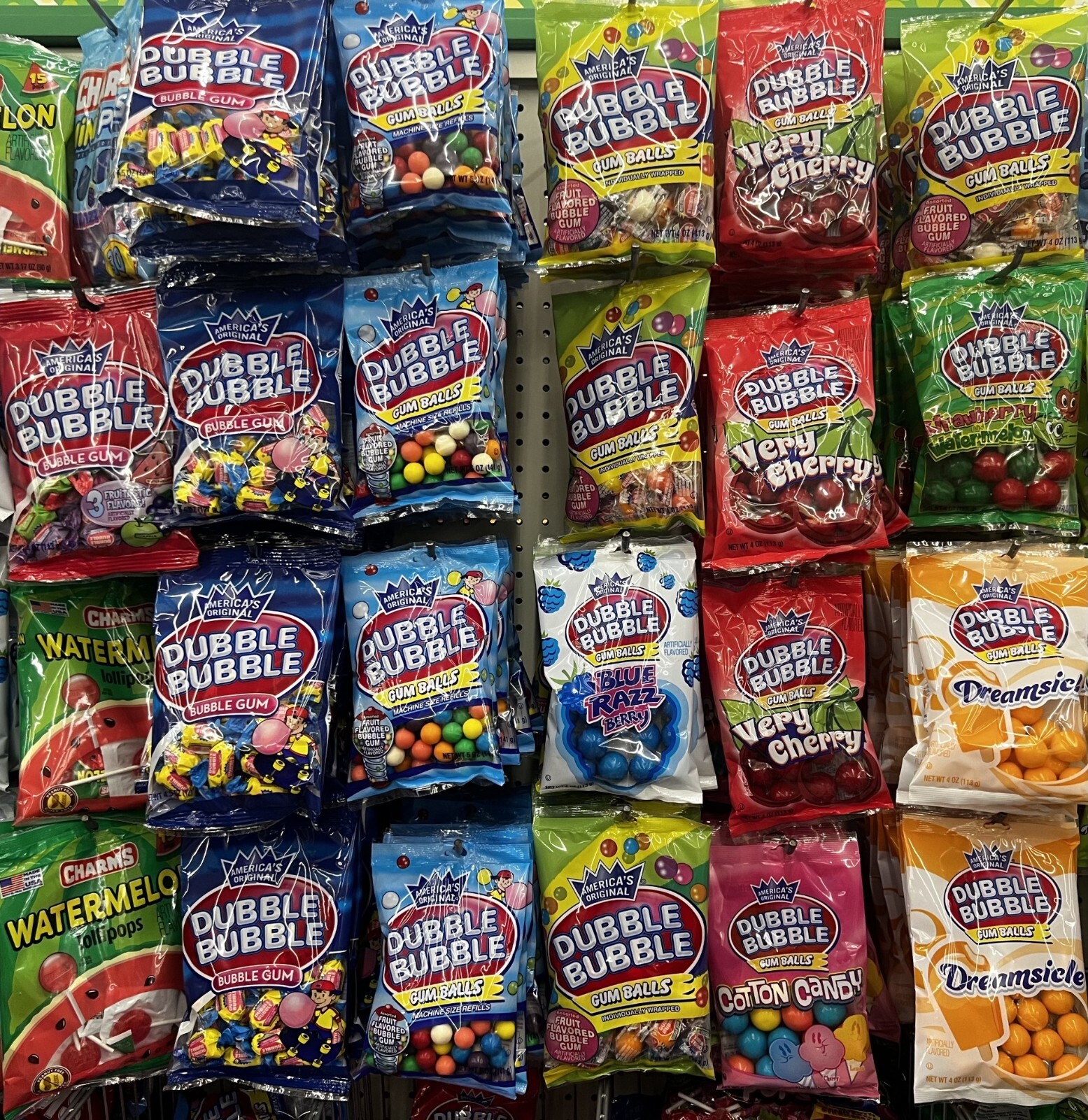 Dubble Bubble Variety Lot of 24 Bags- Assorted Flavors- Mixed Lot of 24 ...