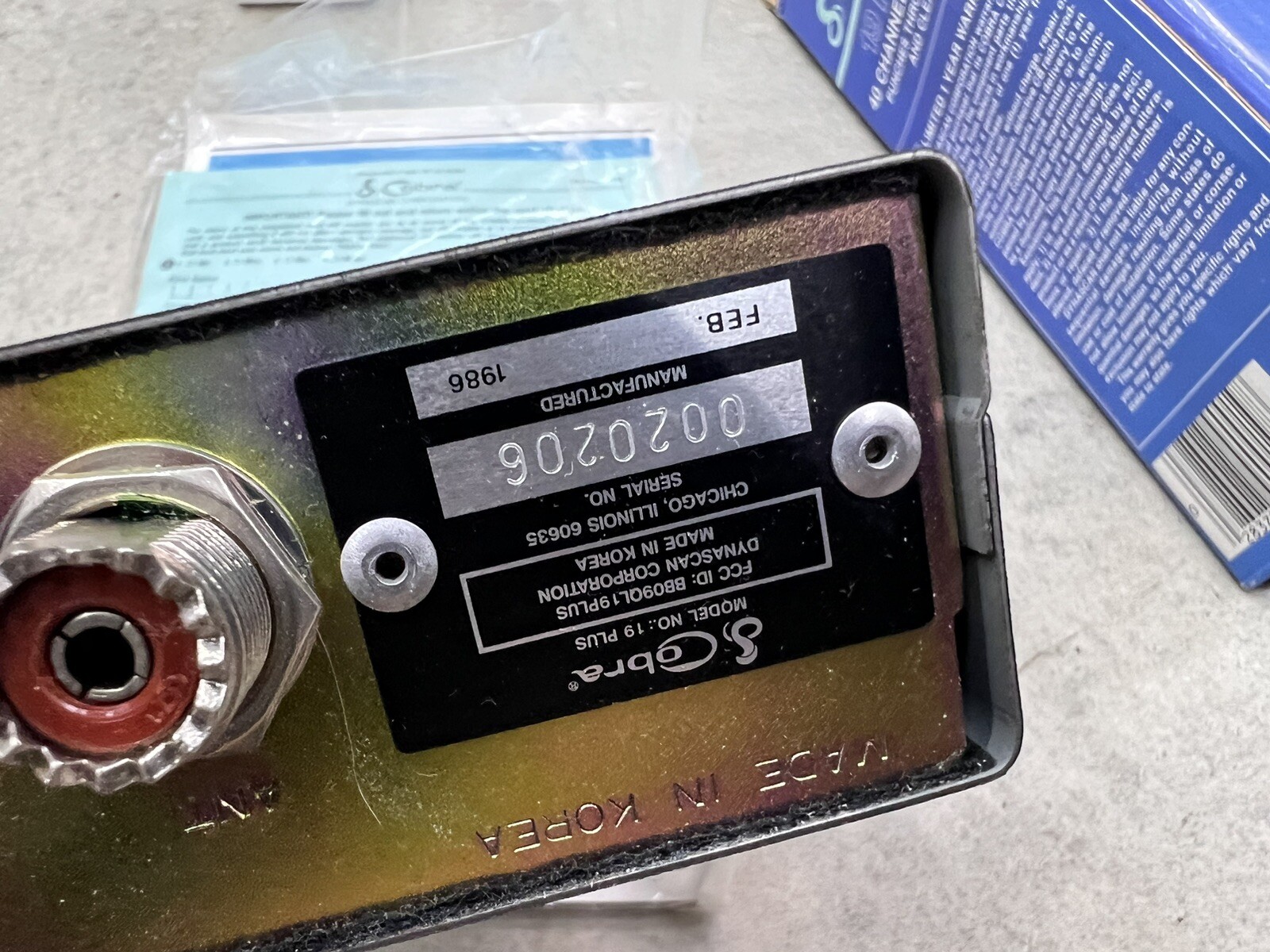 Cobra Model 19 Plus 40 Channel CB Radio Transceiver for sale online | eBay