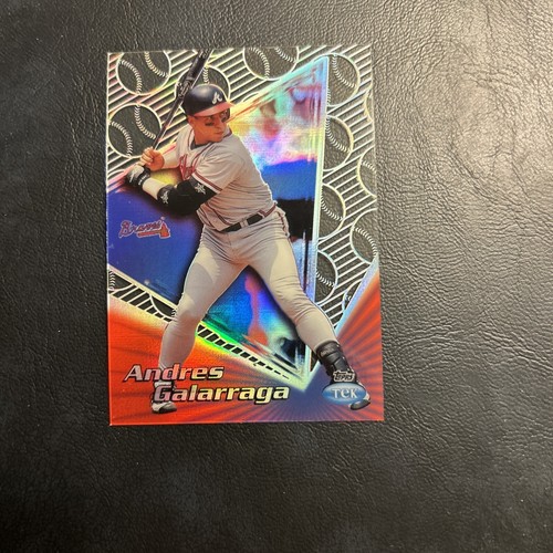 C54a 1999 Topps Tek #2b Andres Galarraga, Atlanta Braves, Pattern, 16 ...