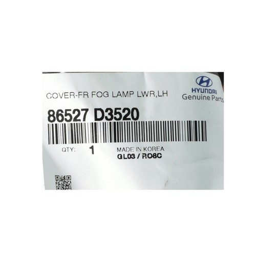 OEM NEW Hyundai 2019-2021 Tucson Lower Left Fog Lamp Trim Cover 86527 ...